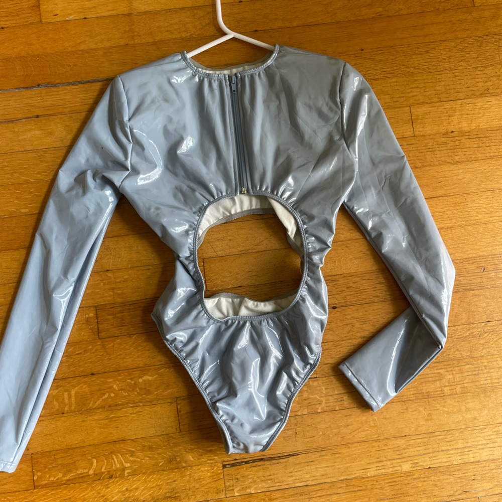 Poster Girl Latex Onesie - Gem